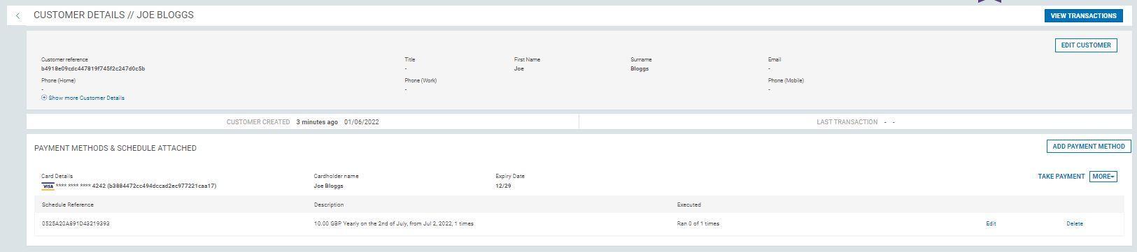Ecommerce portal navigation | Global Payments